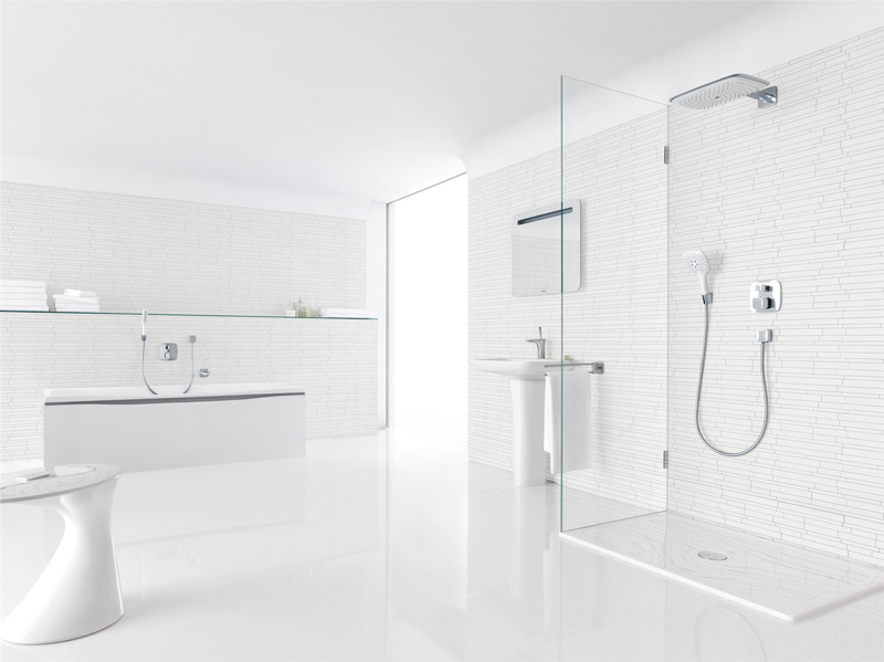 Купить Hansgrohe PuraVida 27414000 подключение душевого шланга ...